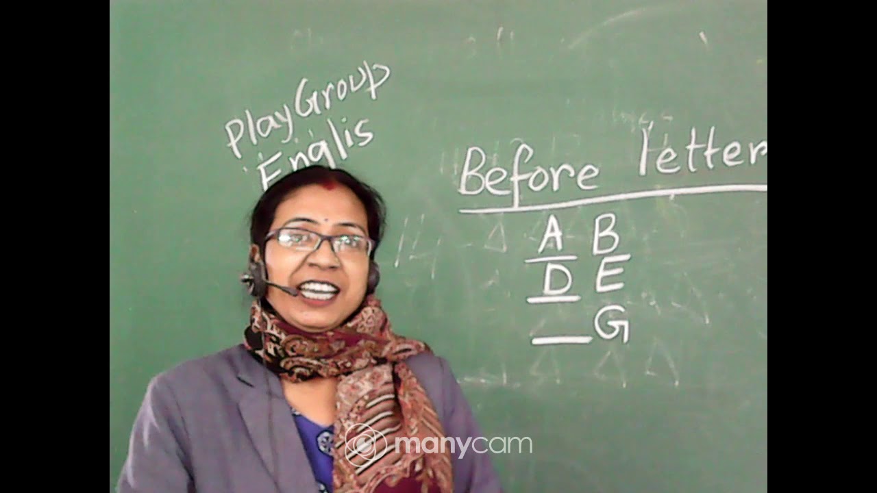 CLASS: PLAY GROUP ENGLISH - YouTube
