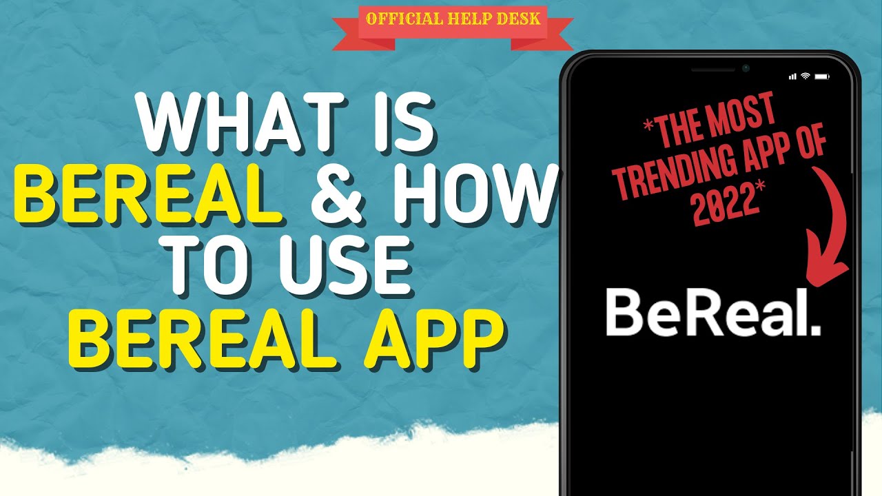 How to use Bereal app | How does Bereal Work? The MOST TRENDING APP of ...