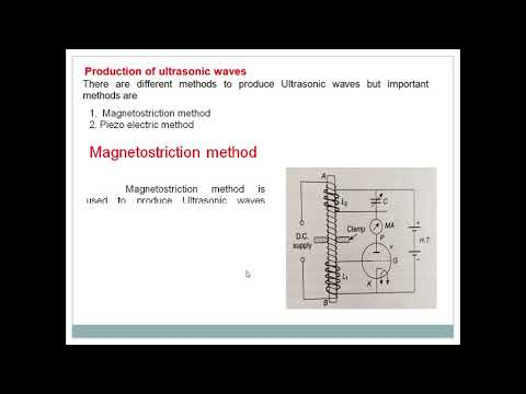 Magnetostriction method - Nageswara Rao Asst Professor - YouTube
