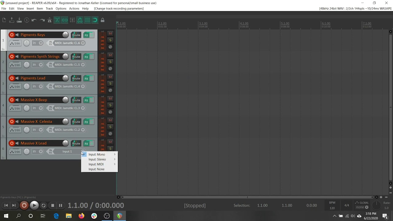 How to Assign Different Instruments to Individual Strings in Reaper ...