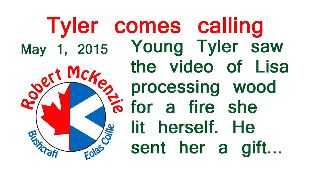 Tyler sends a package to Lisa - YouTube