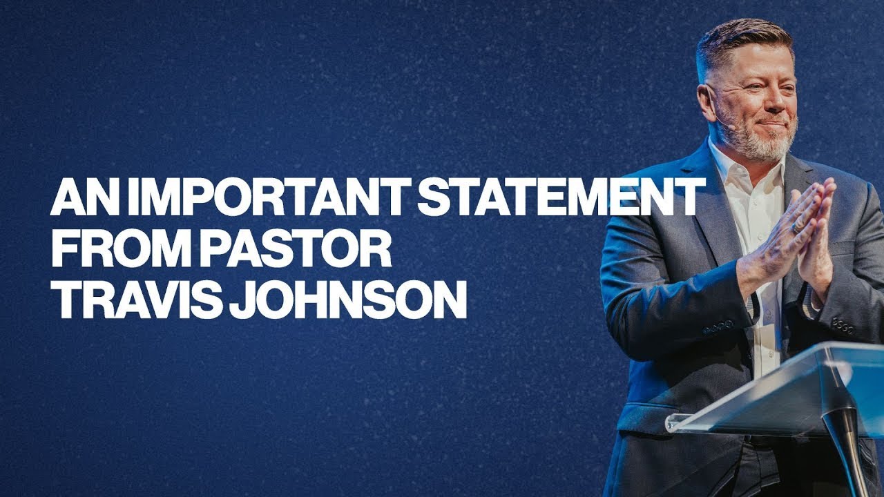 An Important Statement | Travis Johnson - YouTube