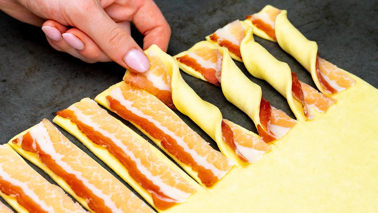 The famous puff pastry aperitif that is driving the world crazy! - YouTube