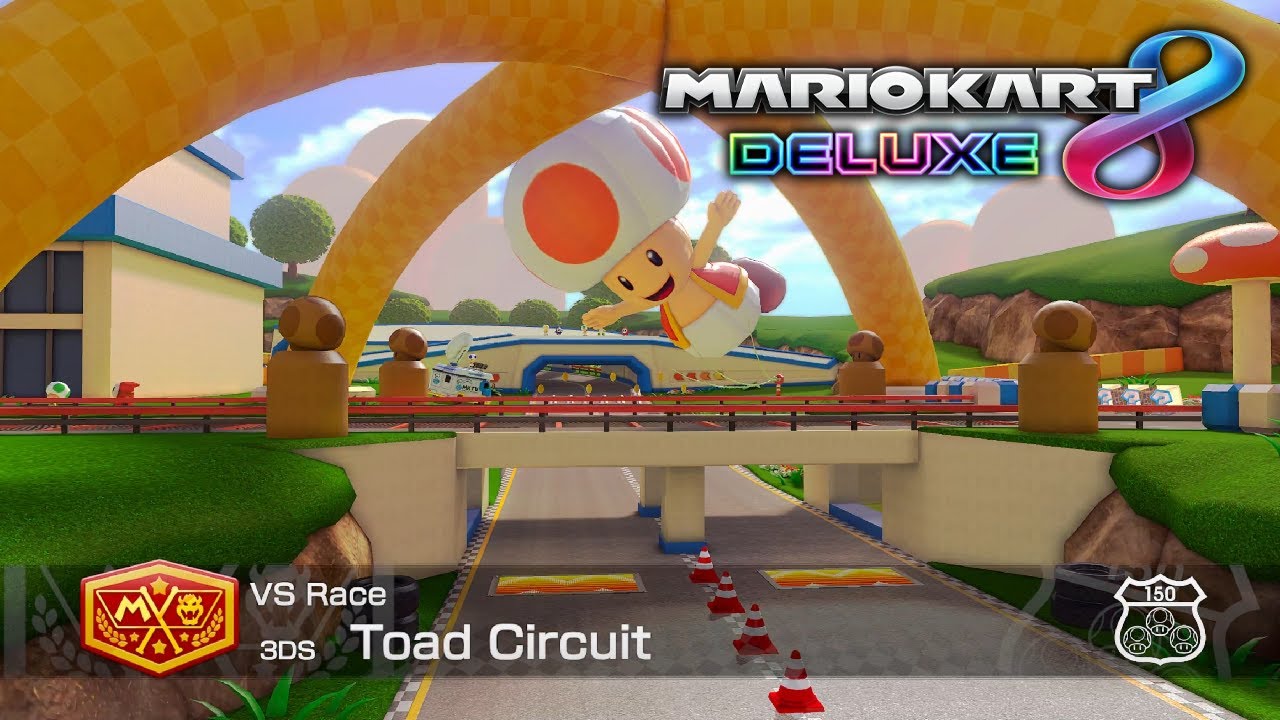 MK8DX | 3DS Toad Circuit Deluxe - YouTube