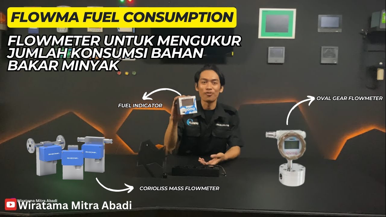 Flowmeter ini bisa mengukur jumlah konsumsi bahan bakar !!! - YouTube