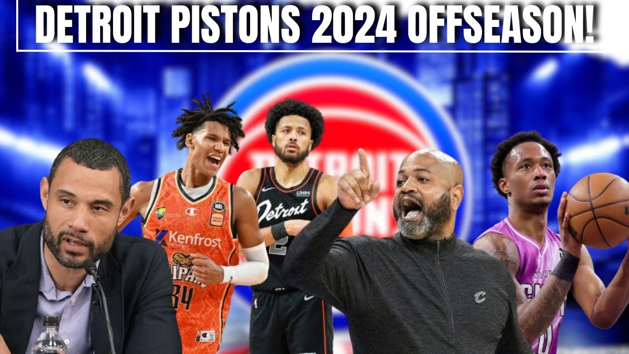 Detroit Pistons Draft Review and 2024 Offseason SO FAR! - YouTube