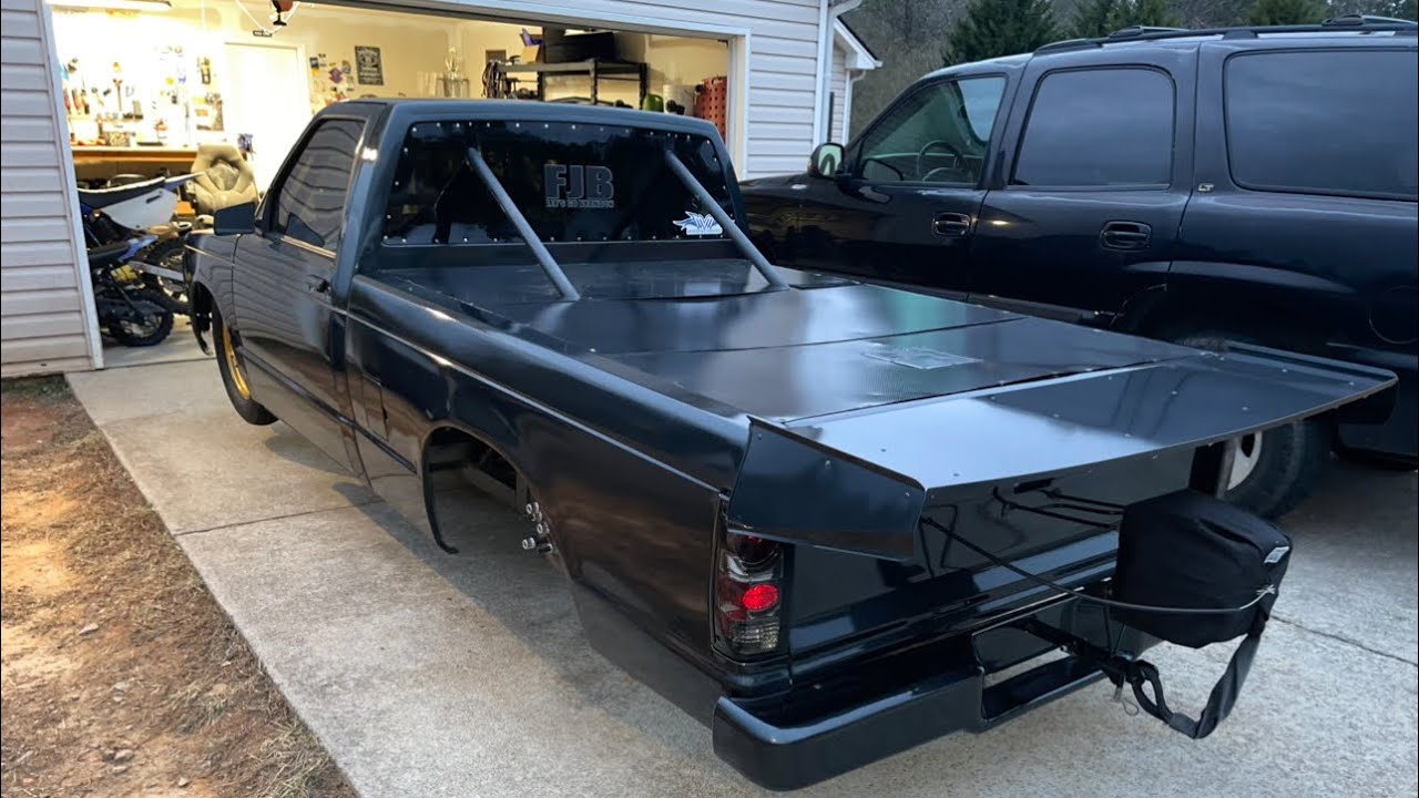 New toys/equipment to help build the S10 drag truck. - YouTube