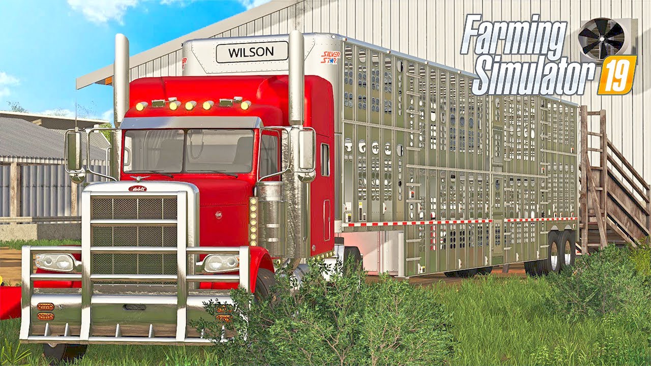 HAULING CATTLE TO OUR NEW FARM! (FARMERSBURG IA MAP) | FS19 - YouTube