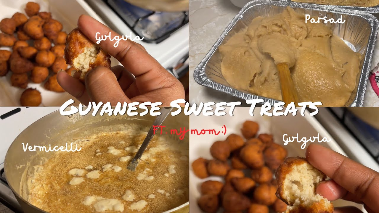 Guyanese Sweet Treats | Made at home ft. my mom - YouTube