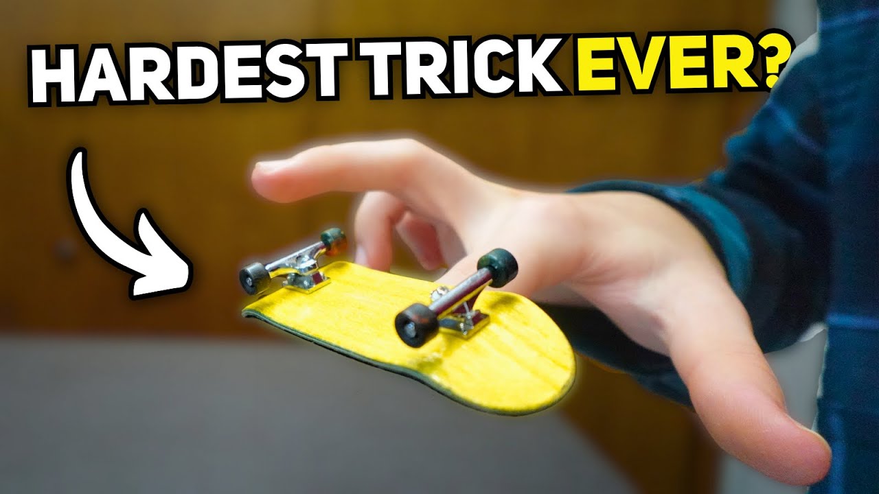 Mastering the HARDEST Fingerboard Trick (for me anyway) - YouTube