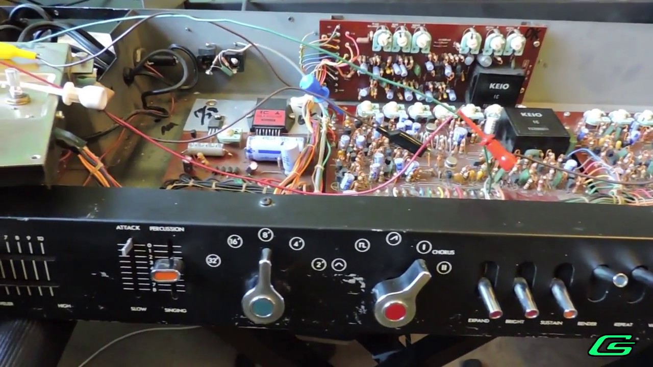 Testing Univox Minikorg CV+Gate Analog Synthesizer Mod - YouTube