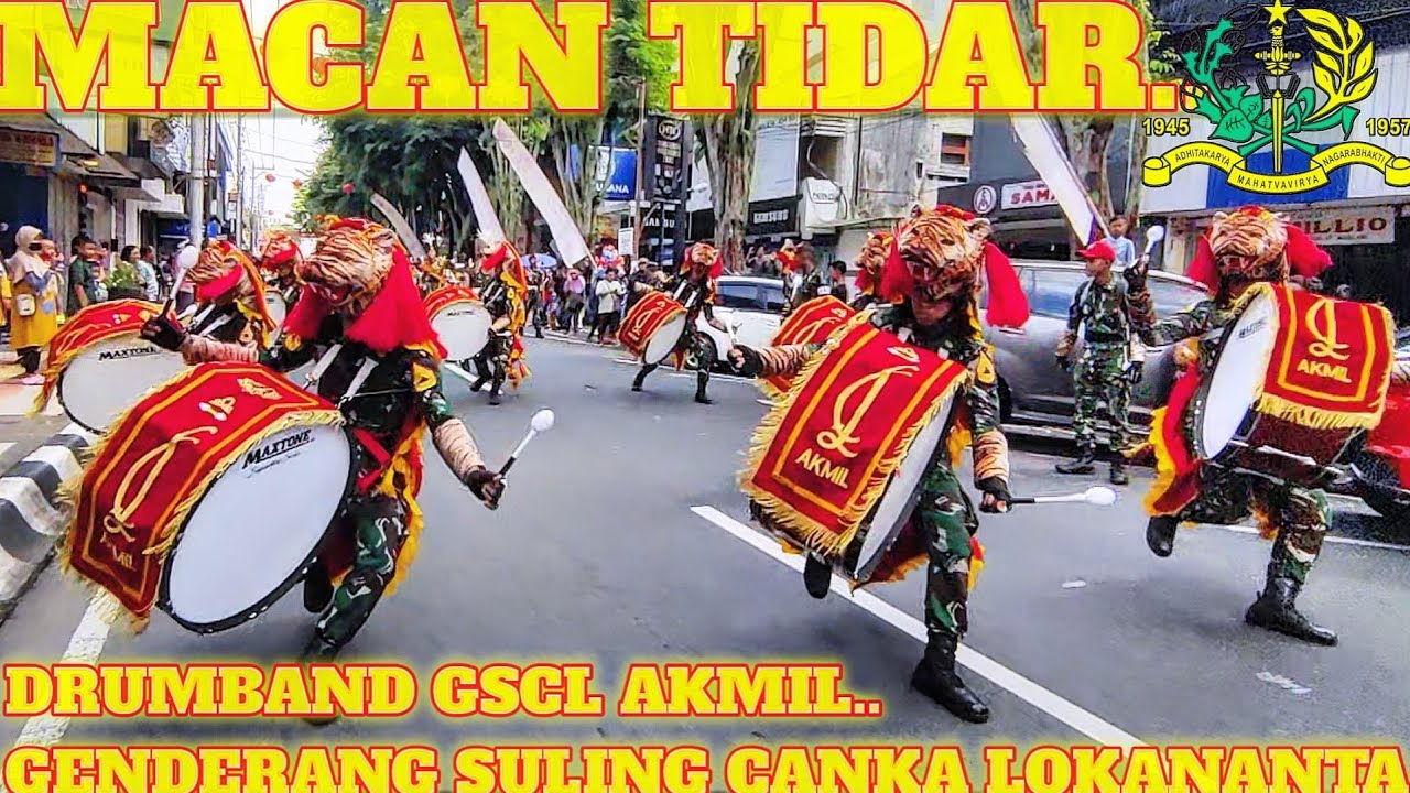 JALAN BARENG MACAN TIDAR || DRUMBAND GSCL AKMIL MAGELANG‼️ - YouTube