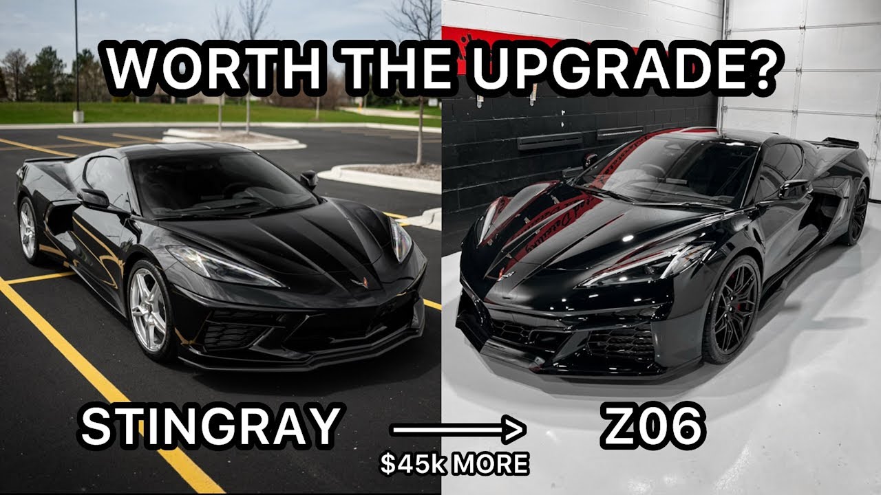 C8 Stingray vs C8 Z06 Upgrade - Is It Worth It? - YouTube