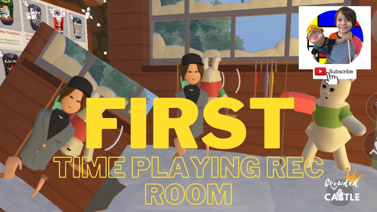 First time playing rec room - YouTube