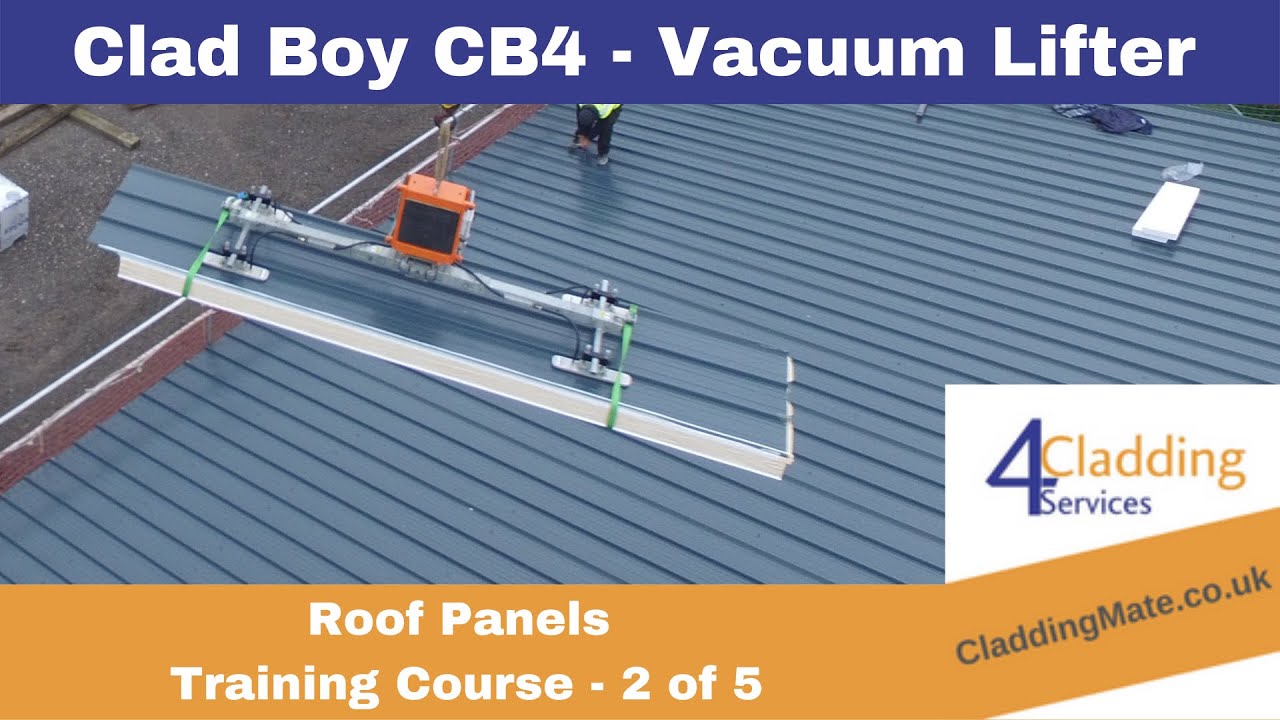 Clad Boy CB4 | Roof Panels | Training Course | Video 2 of 5 | 4 ...