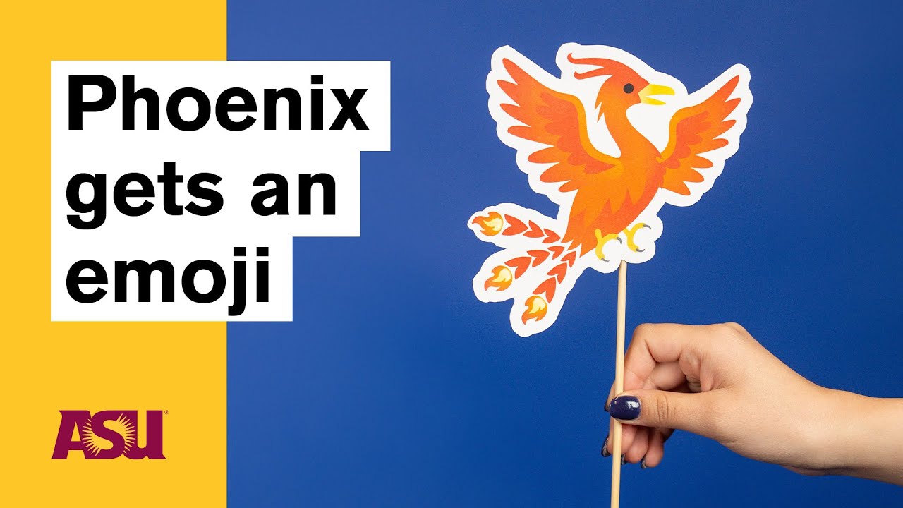 Phoenix gets an emoji: Arizona State University (ASU) - YouTube