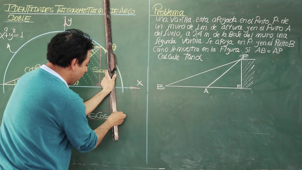 Trigonometría - IDENTIDADES DE ARCO DOBLE - YouTube
