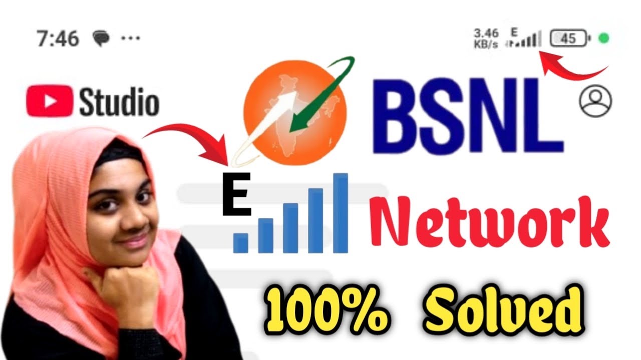 How to fix bsnl network problem | Bsnl E Network problem - YouTube