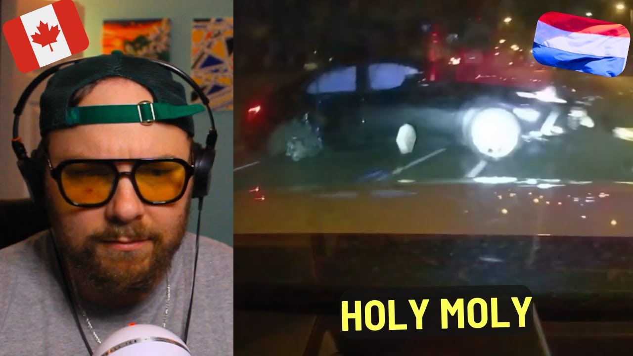 Canadian Reacts to Dutch Police chase Stolen car - YouTube
