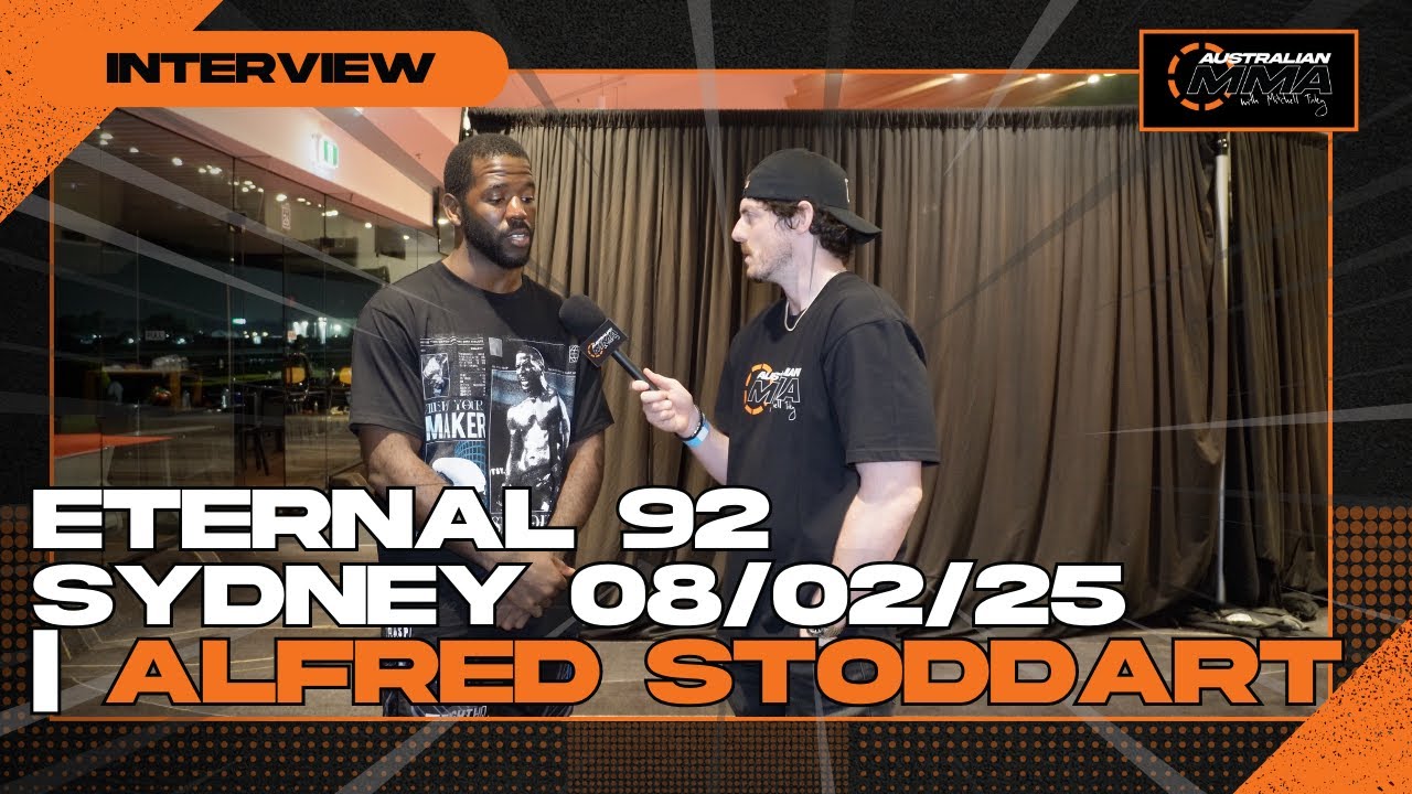 Alfred Stoddart Post Fight @ Eternal 92 - YouTube