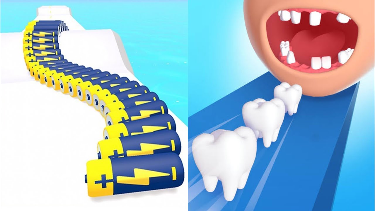 Battery Run | Smile Rush - All Levels Gameplay Android,iOS - NEW APK ...