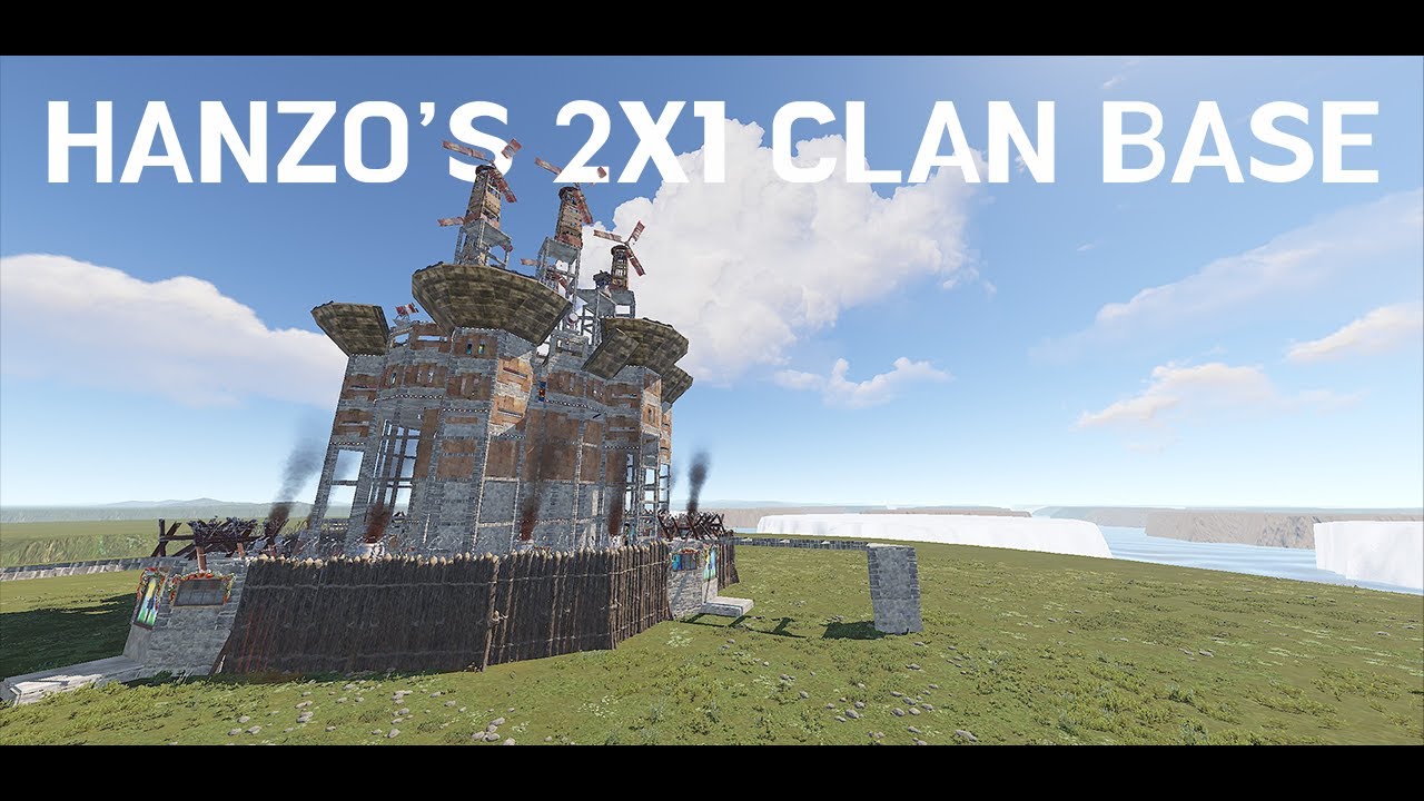 Rust 2023 Meta 2x1 12 Man Clan Base [ KOR / ENG SUB ] - YouTube
