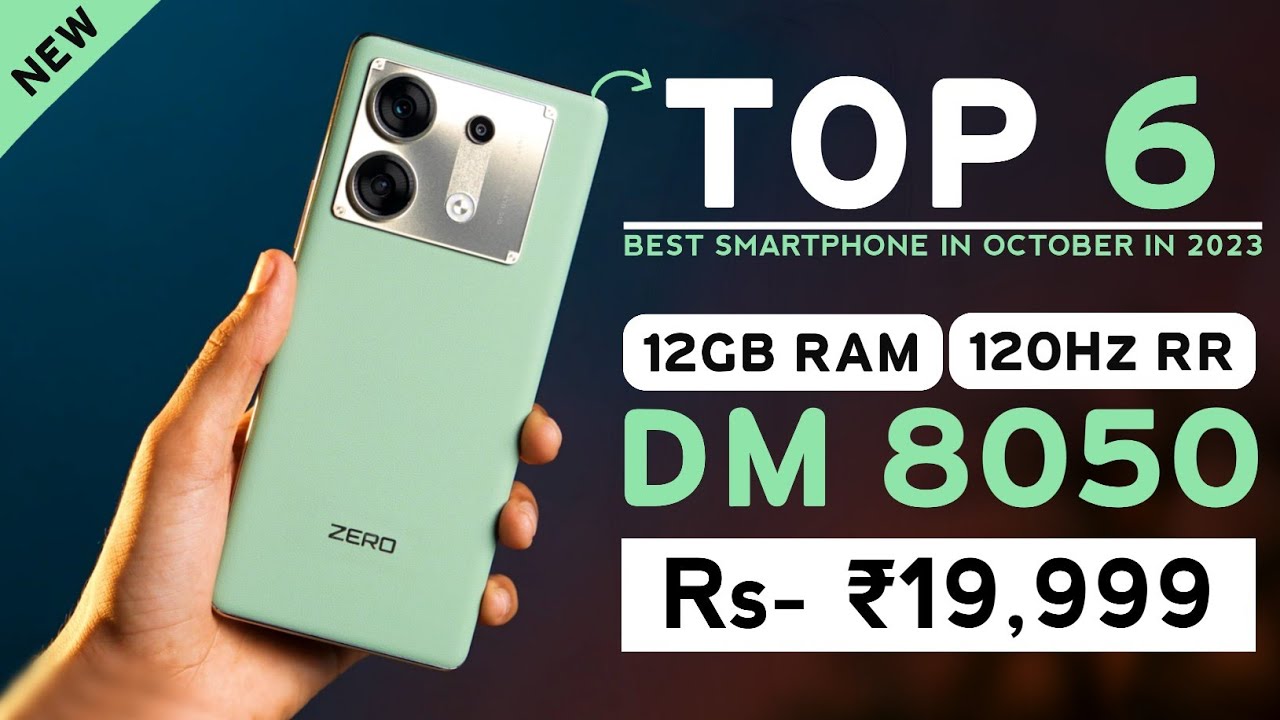 Top 6 New Smartphone Under 20,000 In October 2023⚡Dimensity 8050⚡Under ...