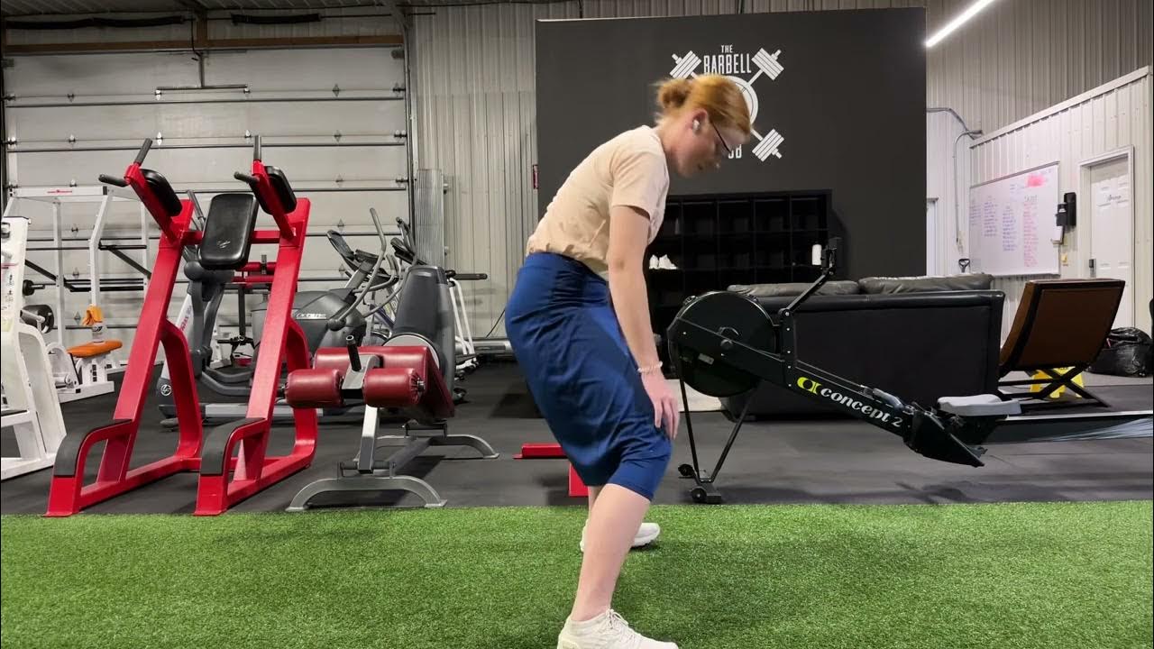 Wide Stance Toe Touches - YouTube