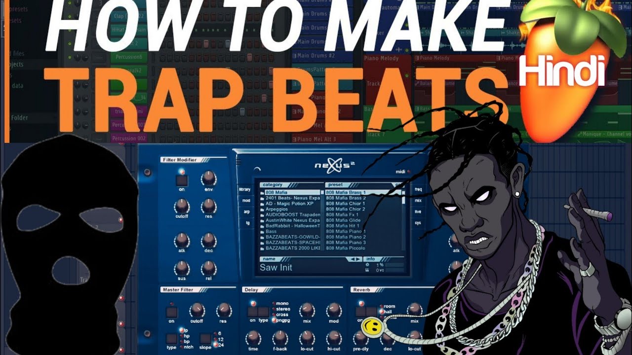 Trap Beats In FL STUDIO • Rhythm | Beginners FL Studio Tutorial - YouTube