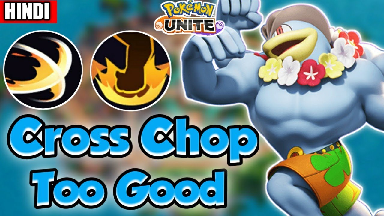 Machamp With Cross Chop is Amazing! | Hindi Pokemon Unite Master ...