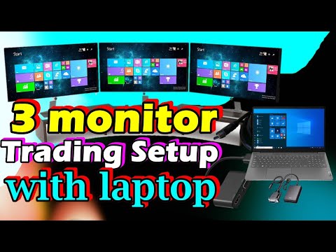 3 monitor trading setup | trading setup - YouTube