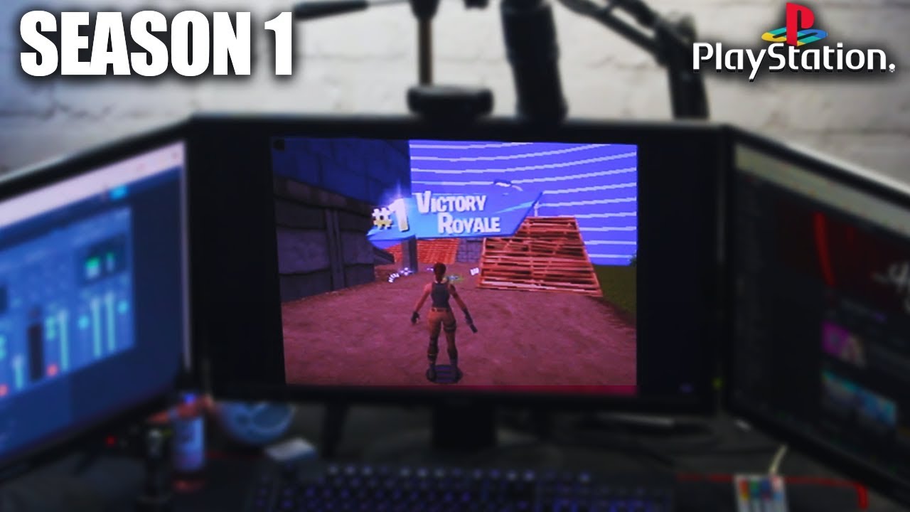 I played SEASON 1 Fortnite on Playstation 1... - YouTube