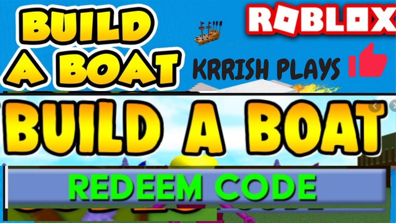 Build A Boat (NOVEMBER 2020) ALL *NEW* SECRET BEST CODES! Build A Boat ...