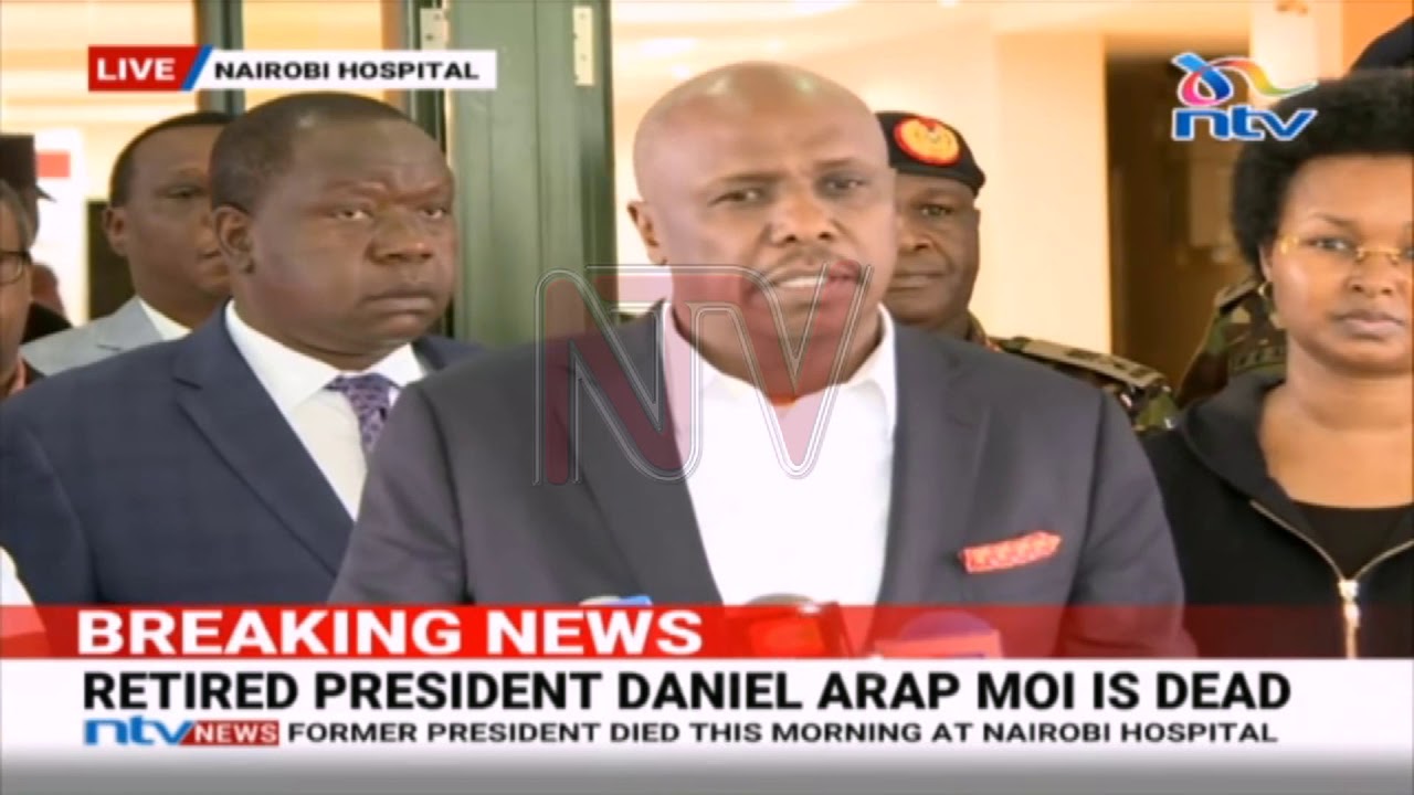 Kenya's former President Moi dies at 95 - YouTube