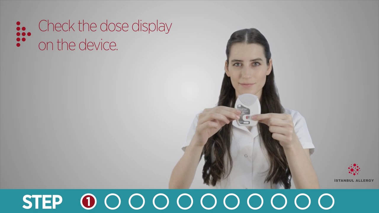 Instructions for Use of Ellipta in Adults - YouTube