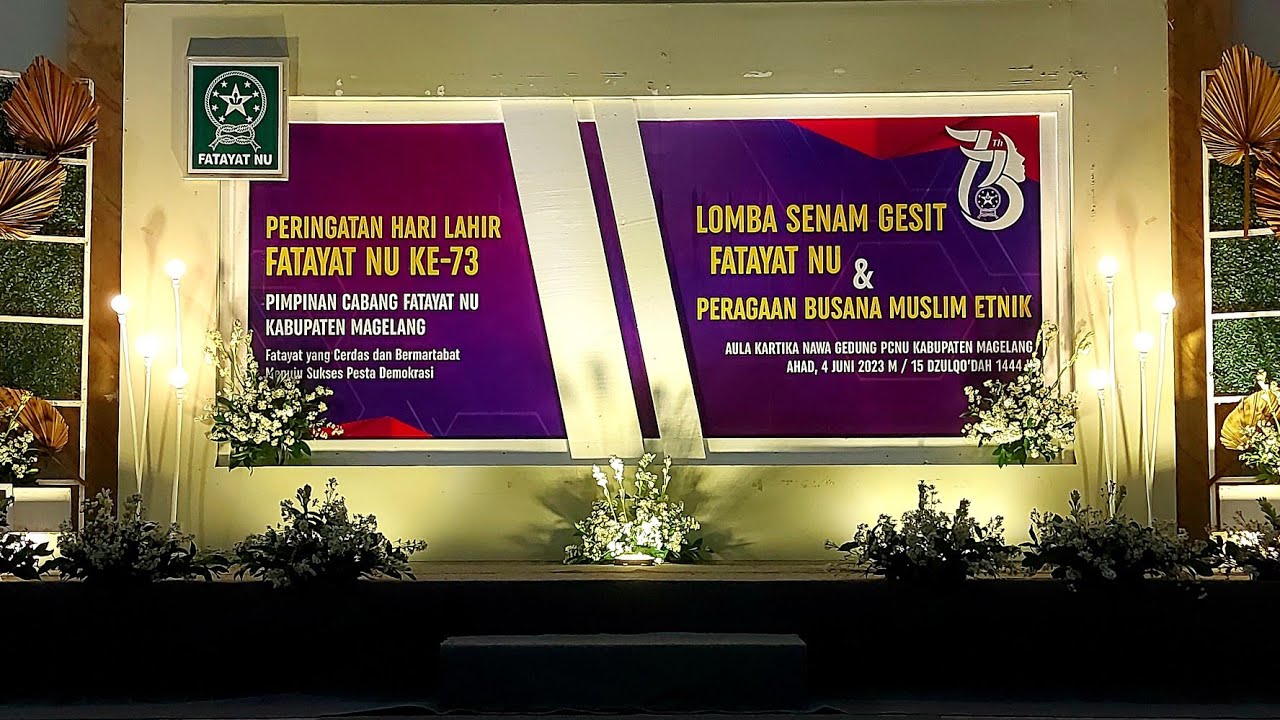 Balik Layar Senam Gesit Fatayat Dan Sosialisasi Budaya PC. Fatayat NU ...