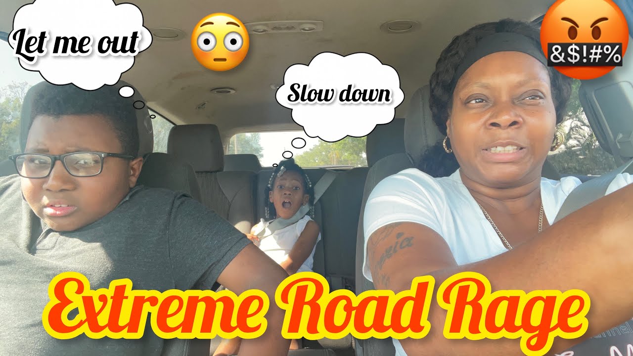 Having Extreme road rage to see how my kids react! - YouTube