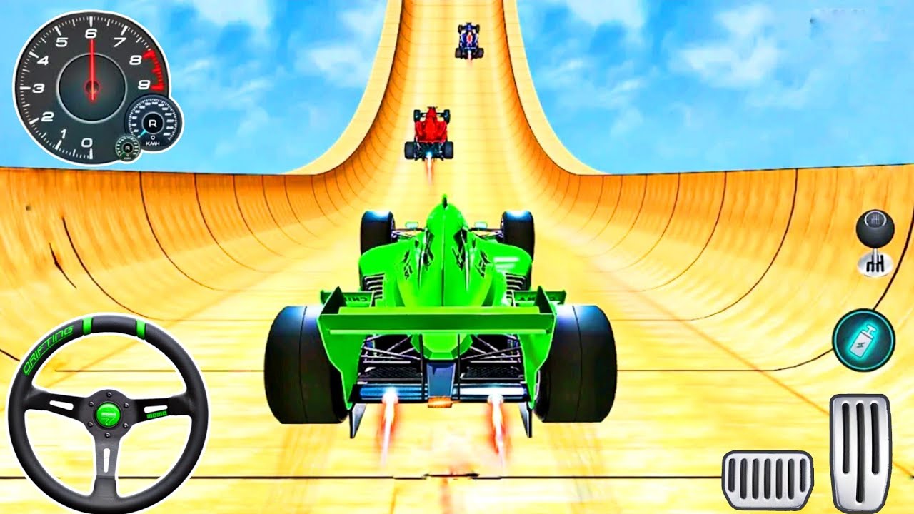 Formula Car Stunt _Impossiable Car Stunts Game_ Android Gameplay - YouTube