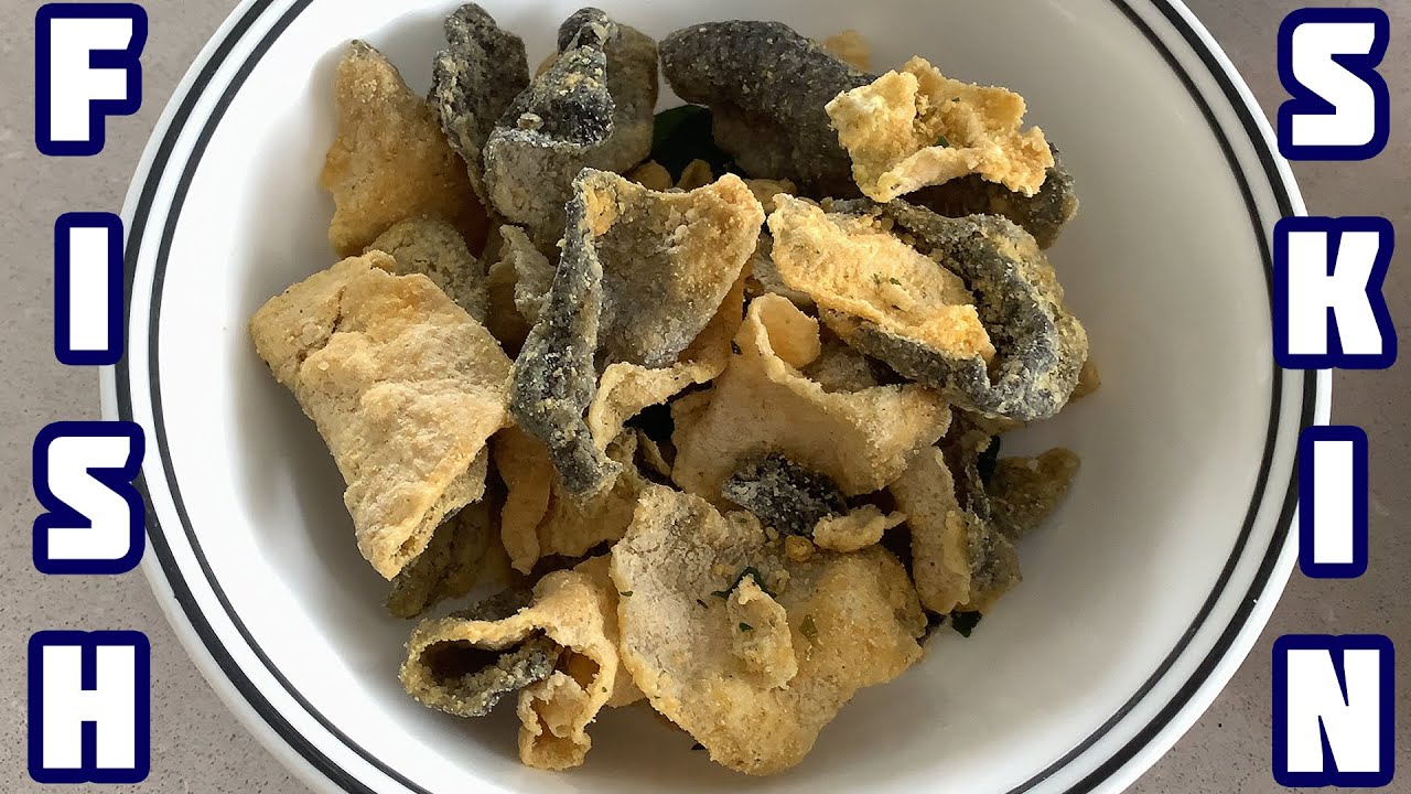 Crispy Fish Skin Snack - YouTube