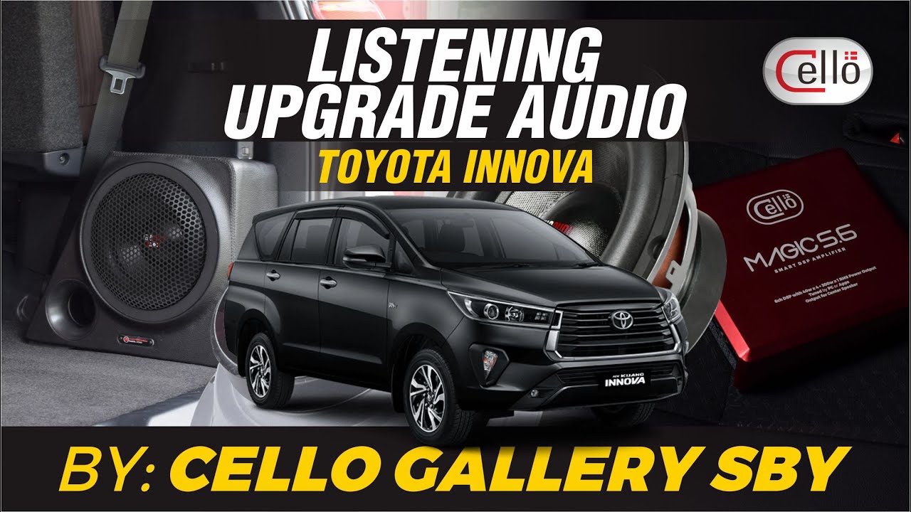 LISTENING INNOVA UPGRADE AUDIO (Subwoofer + DSP) - YouTube
