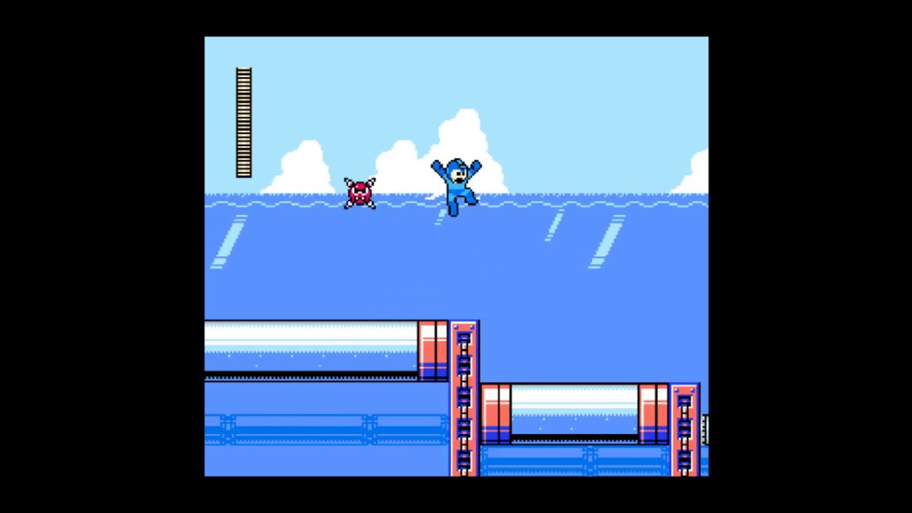 Let's Play Mega Man 9 - Part 2: Splash: A Robotic Mermaid Tale - YouTube