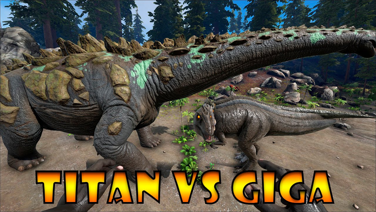 AGORA SIM O TITANOSSAURO REPRESENTOU!! --- ARK #00 - YouTube
