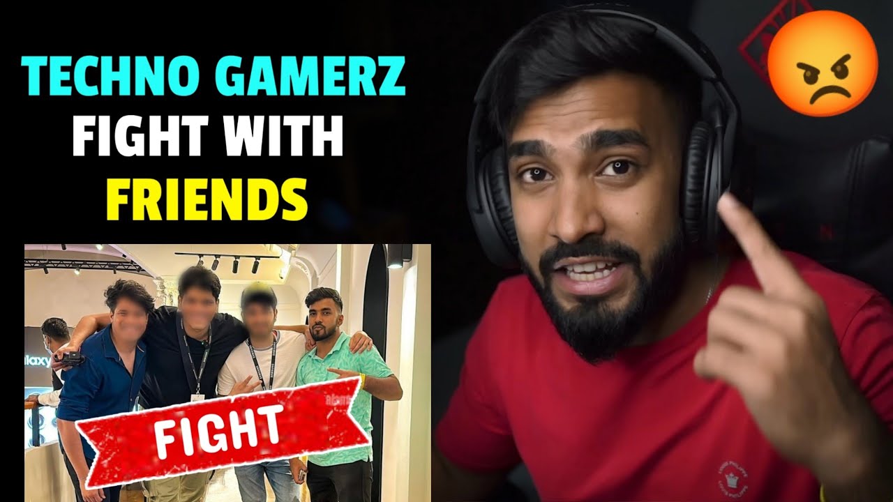 TECHNO GAMERZ FIGHT WITH FRIENDS | UJJWAL IN GAME RAGE MOMENT | TECHNO GAMERZ | UJJWAL CHAURASIA ...