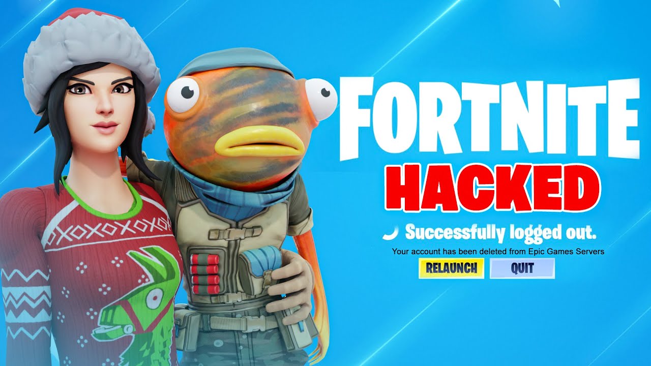 Txns Hacked my Fortnite account... - YouTube