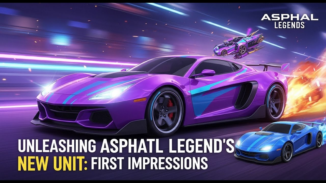 UNLEASHING Asphalt Legend's Latest: My First Impressions! - YouTube