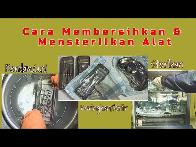 Proses Sterilisasi Instrumen Medis Di Cssd Rsup Dr CSSD Dan Alat
