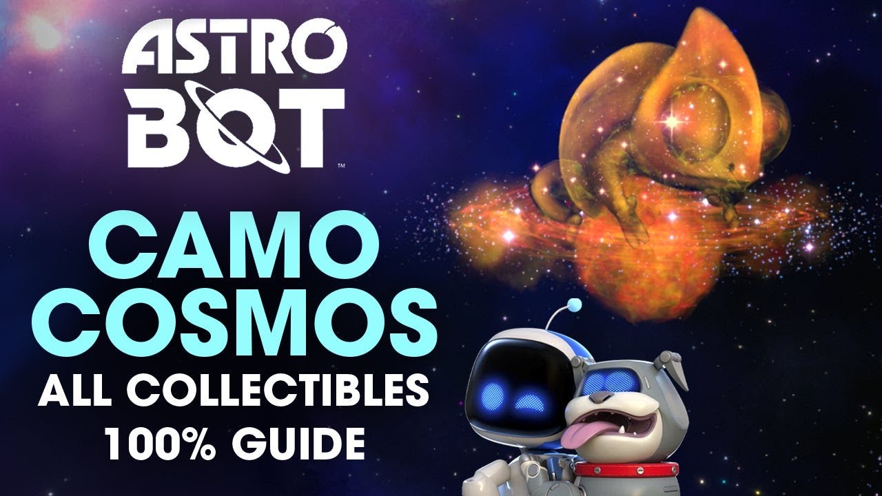 Astro Bot: Camo Cosmos (W4) - 100% Guide (All Bots, Puzzle Pieces ...