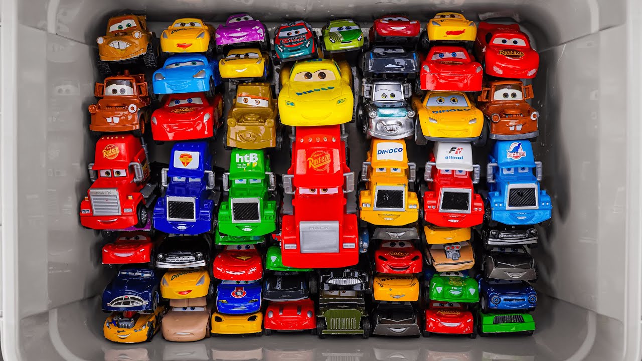 Disney Pixar Cars Unboxing Review | Lightning McQueen Cruz Ramirez ...