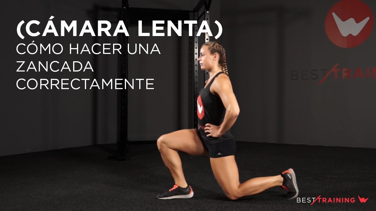 (Cámara lenta) Cómo hacer una zancada correctamente - Besttraining ...