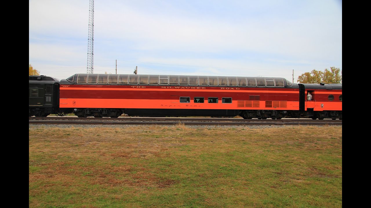 R&R Travelers take a Super Dome private train car from St Paul to ...